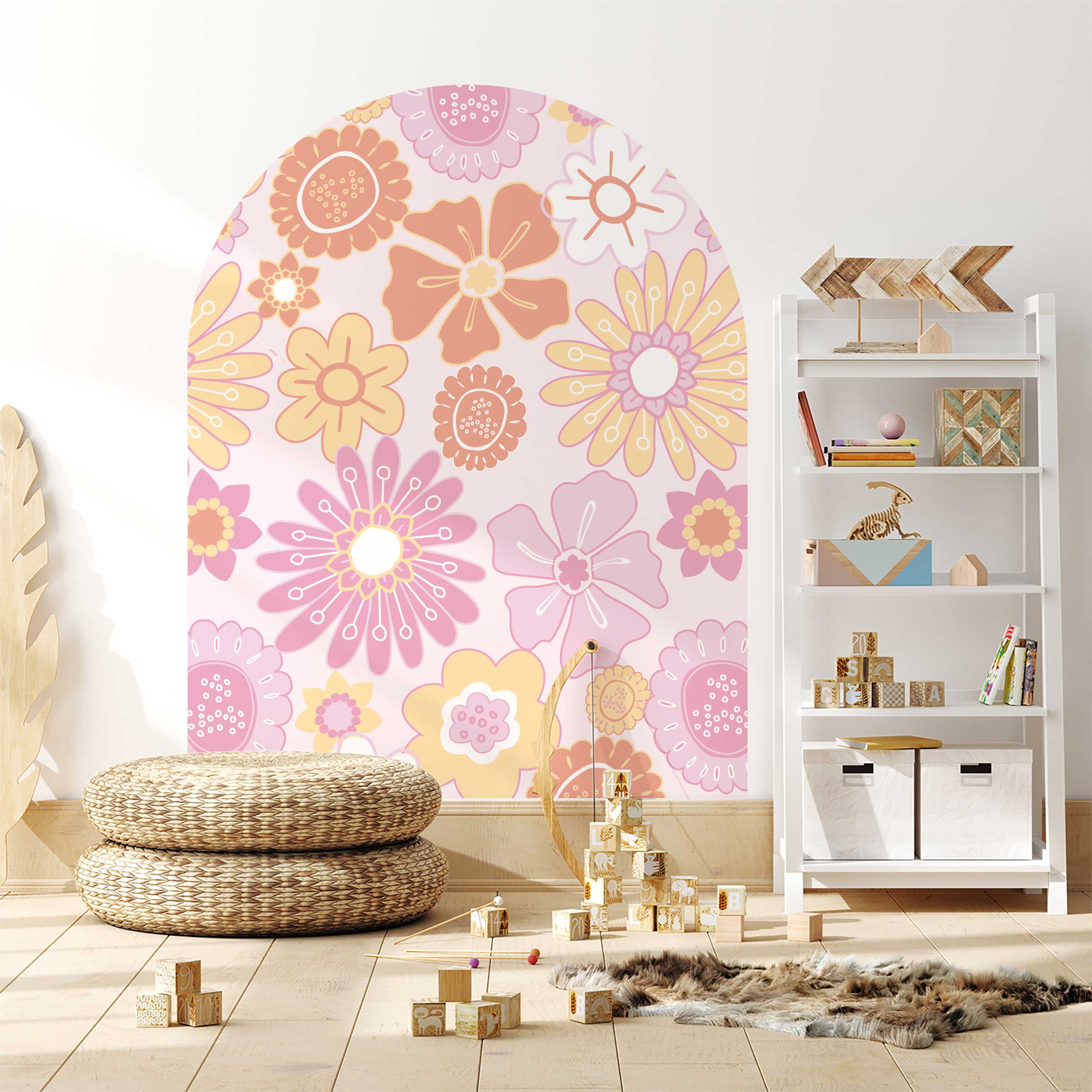 Bloom Arch Wall Decals Style 1 – Jack Harry and Ollie